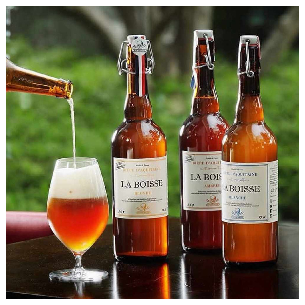 Bière La Boisse - Ambrée (Bio) - Boissons - Basserie La Boisse