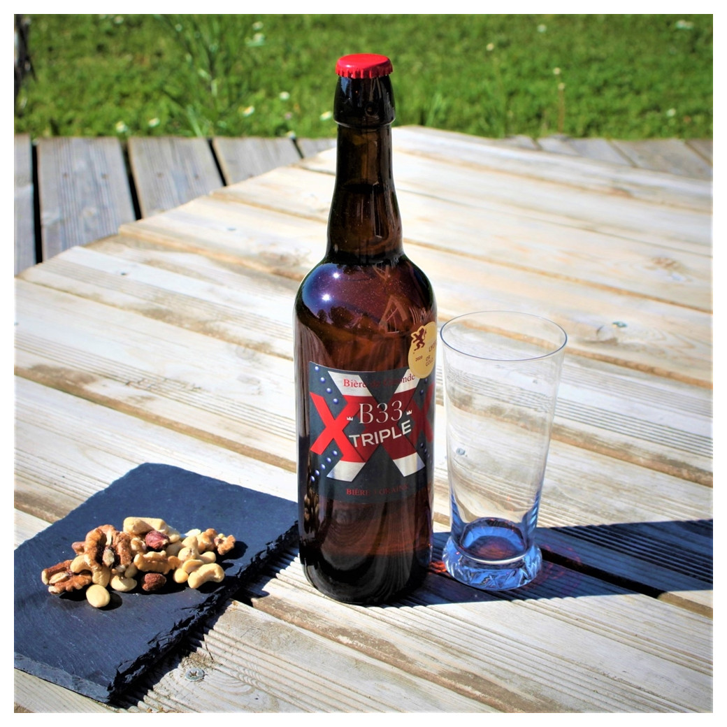 Bière B 33 - XXX - (33cl et 75cl) - Boissons - Ici On Brasse